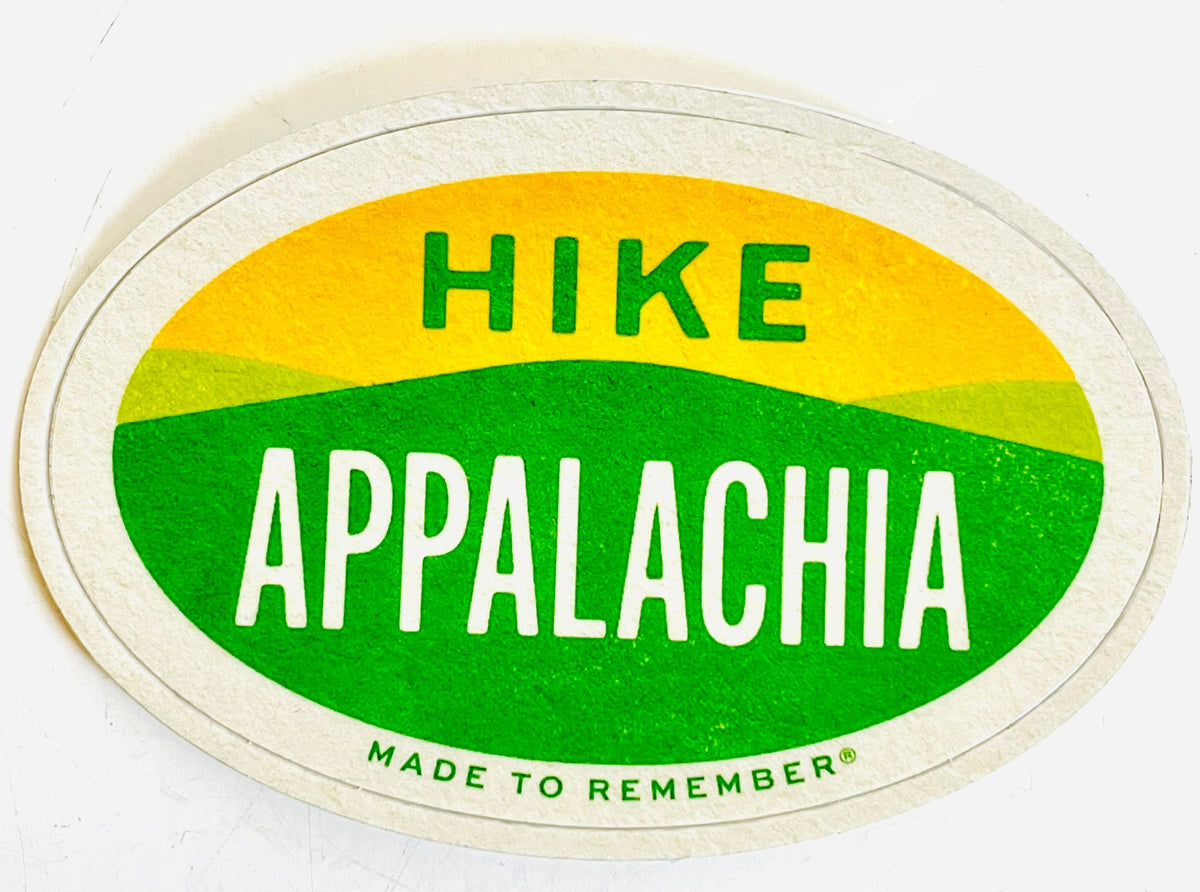 Made to Remember - Hike Appalachia Sticker – Revelry Boutique Gallery