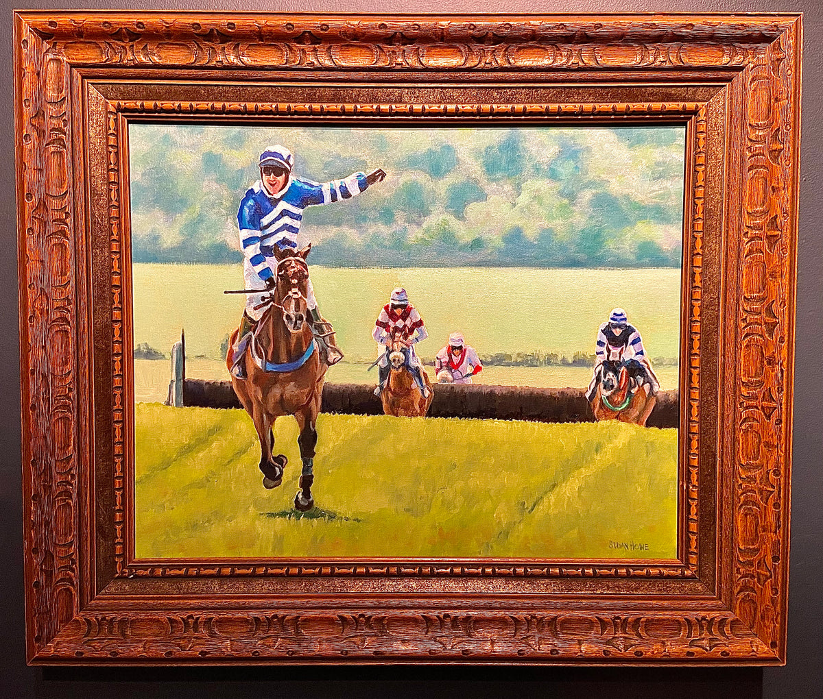 Susan Howe - Steeple Chase – Revelry Boutique Gallery