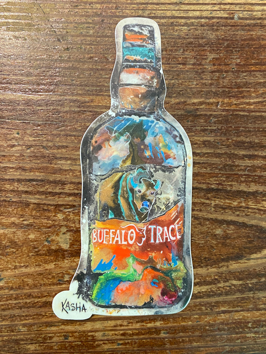Kasha Ritter - Buffalo Trace Bourbon Sticker – Revelry Boutique Gallery