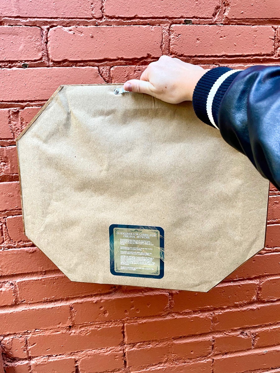 Bloom with Grace- Floral Collage Octagon Frame – Revelry Boutique Gallery