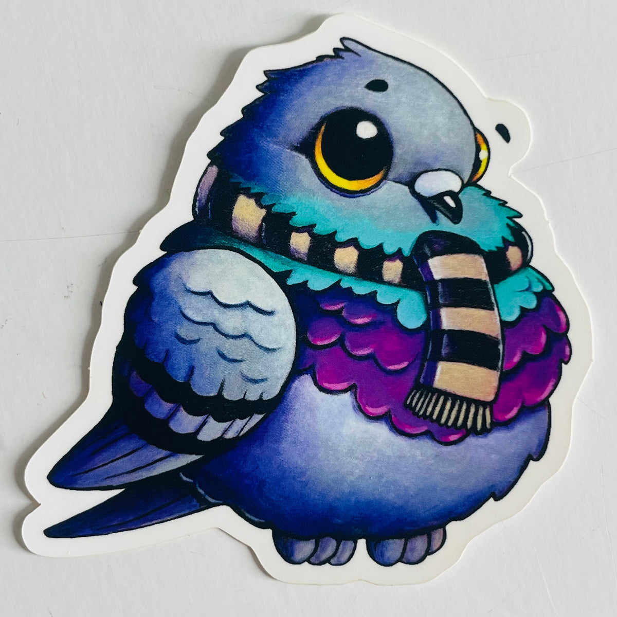 Harrison Fogle - Prince the Pigeon Sticker – Revelry Boutique Gallery