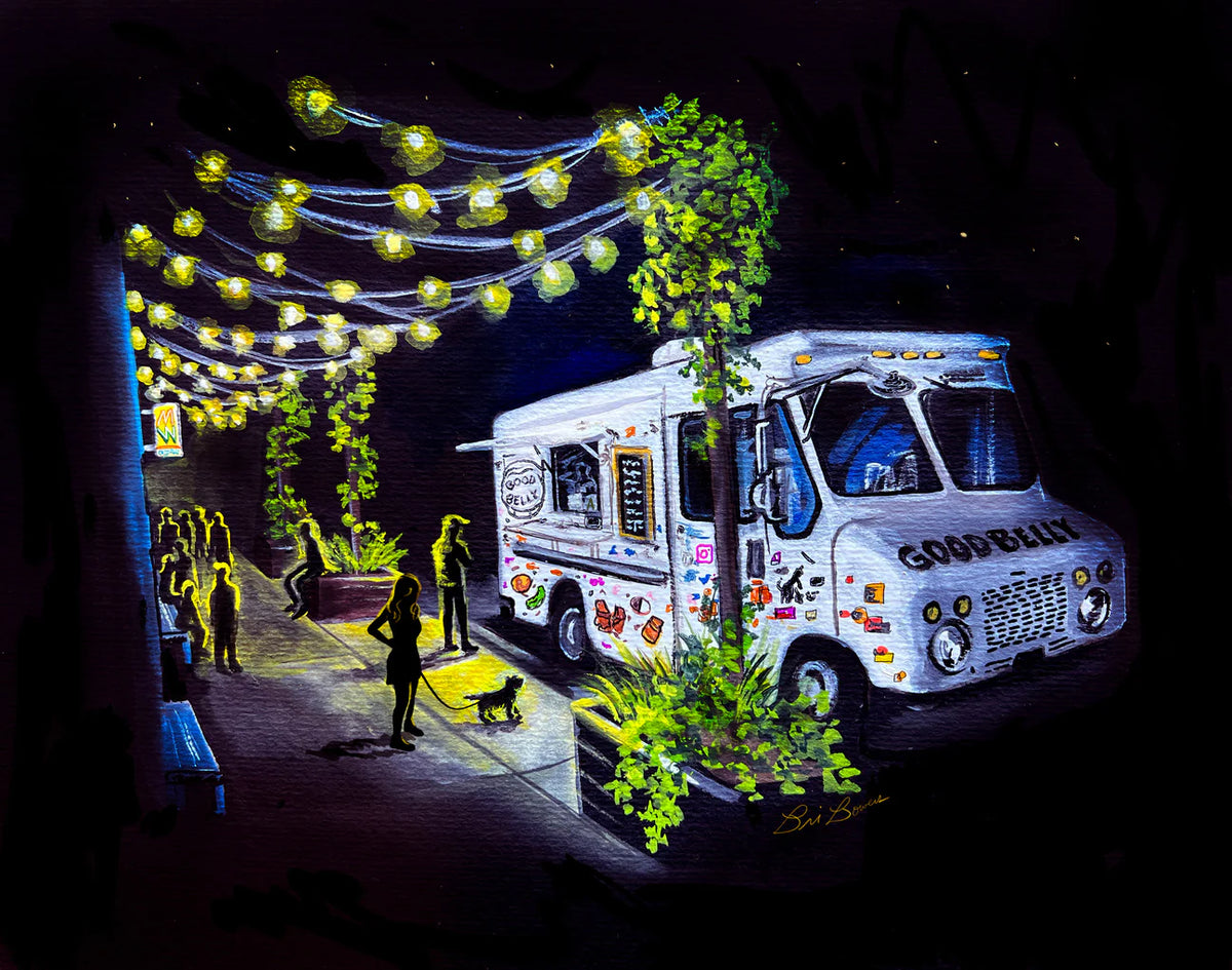 Bri Bowers - Good Belly Print – Revelry Boutique Gallery