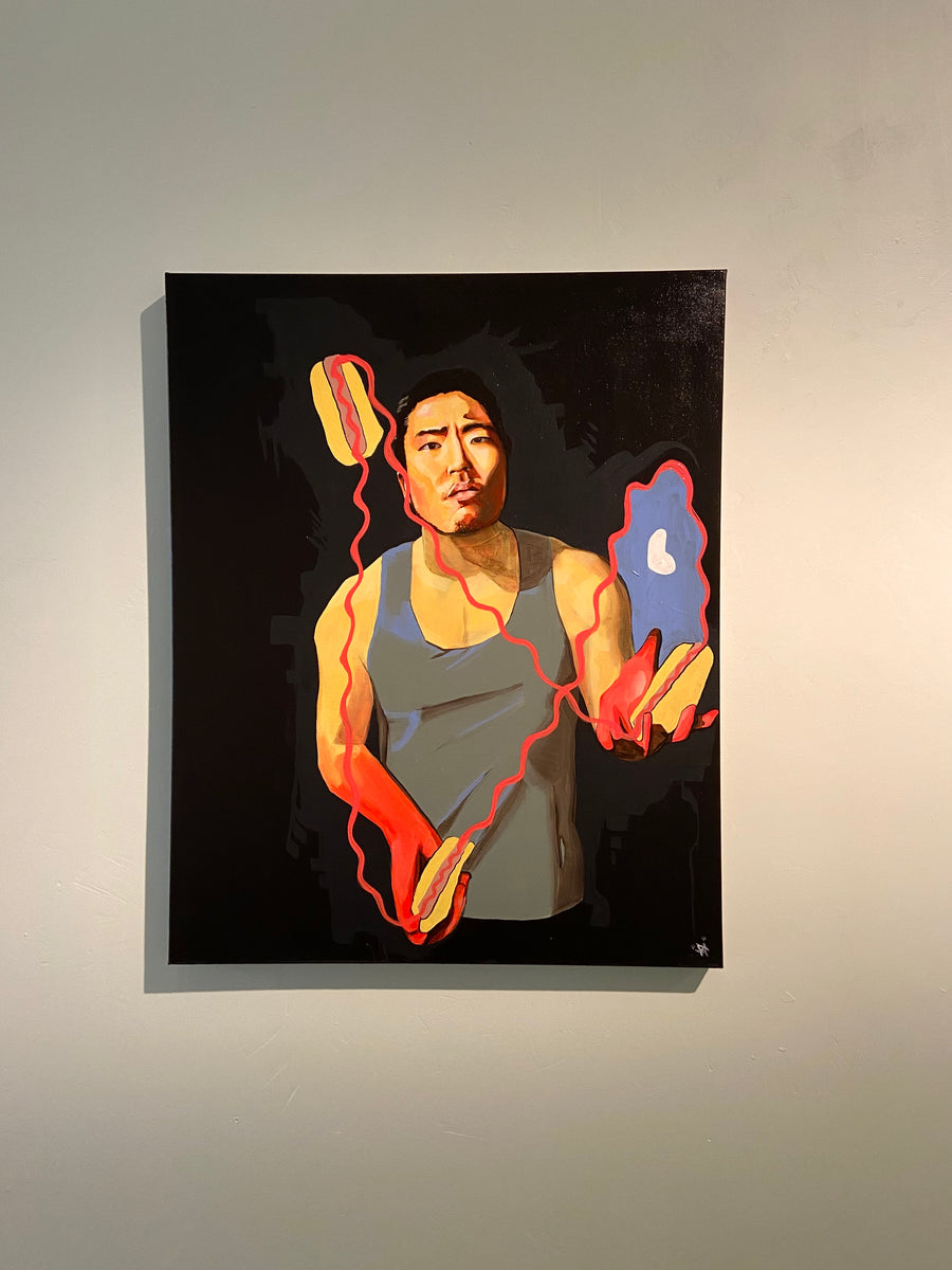 Alex Trainor - 3 Dog Cascade – Revelry Boutique Gallery