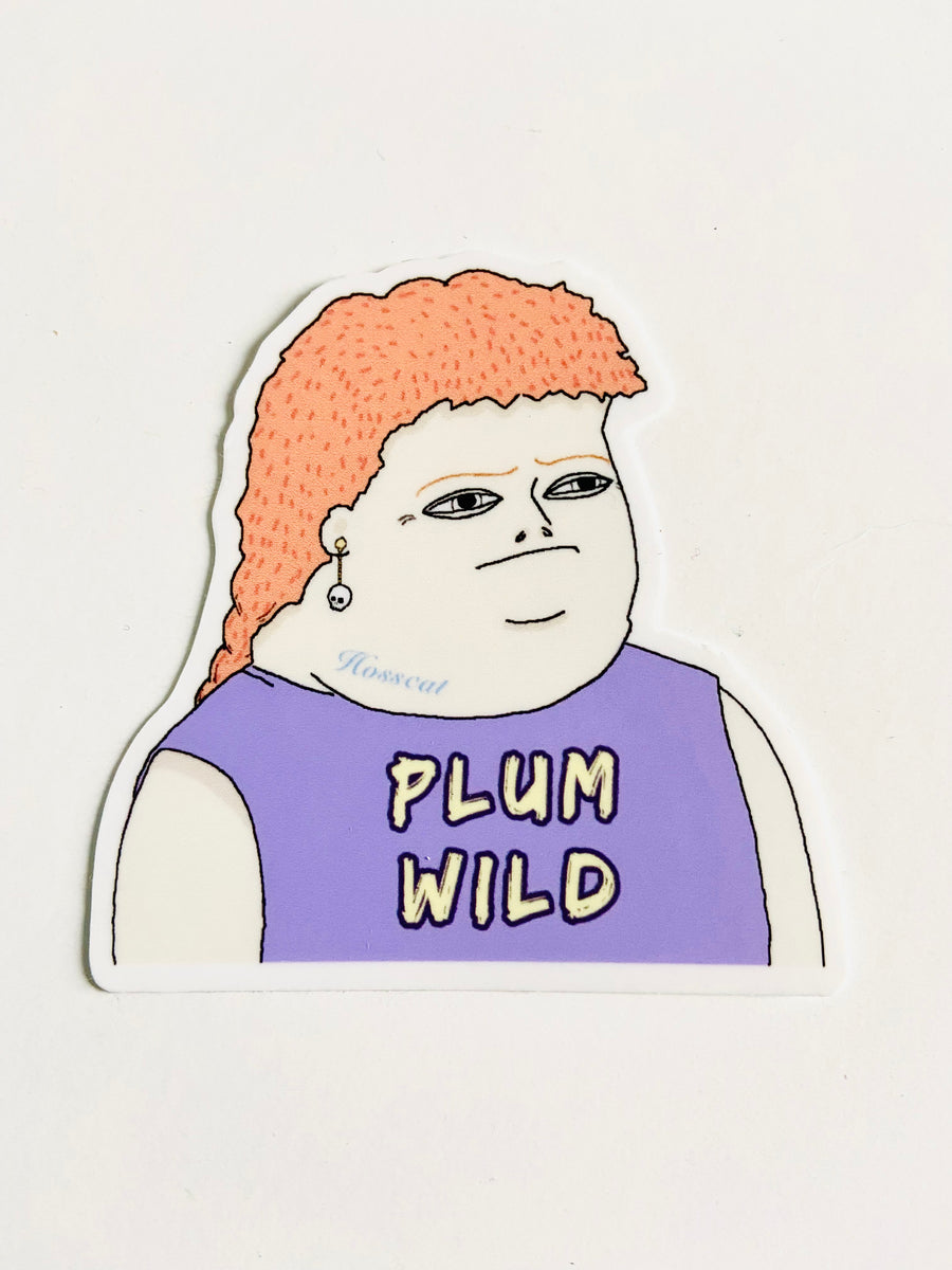 Little Bubby Child - Plum Wild Sticker – Revelry Boutique Gallery
