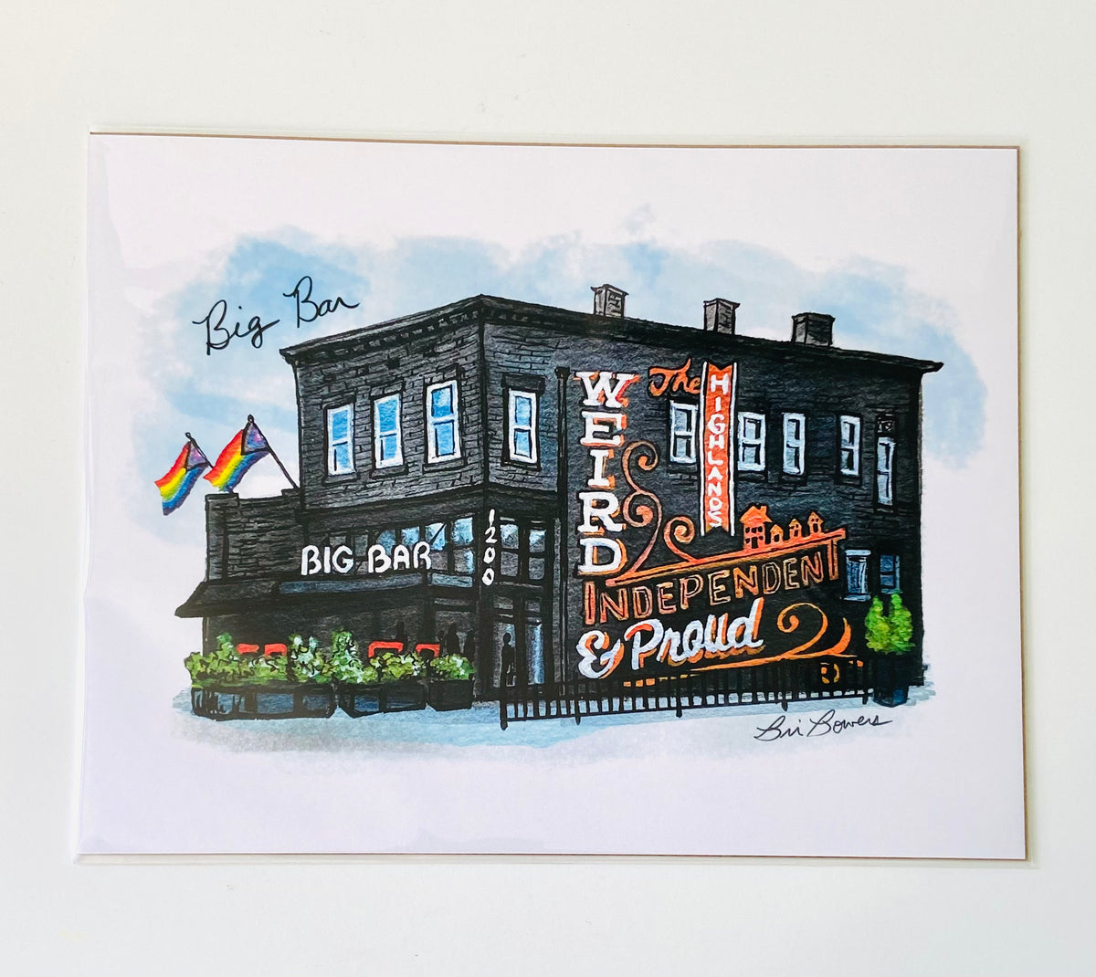 Bri Bowers - Big Bar Print – Revelry Boutique Gallery